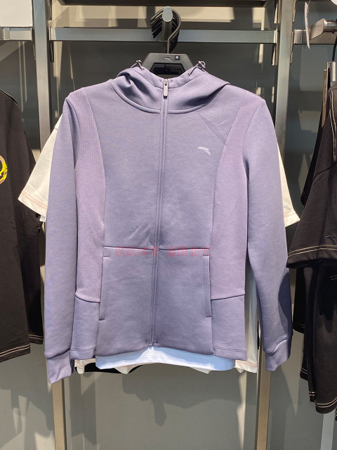 ANTA Jacket Women's 2023 Spring and Autumn New Hooded Slim Knitted ...