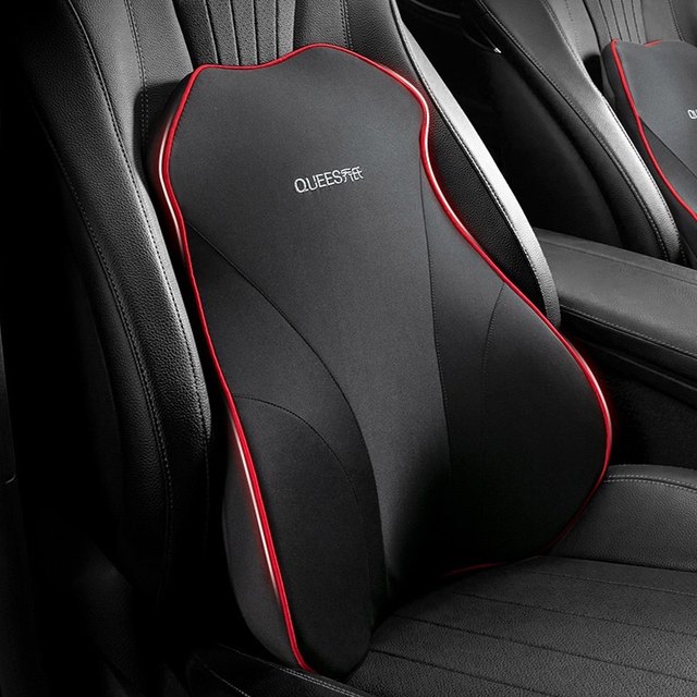 Joe's lumbar support car waist support seat back memory foam lumbar ...