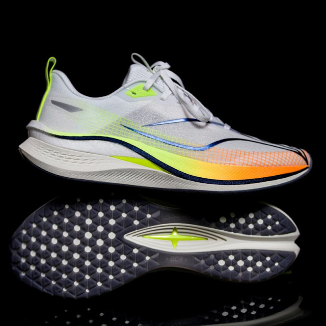 Li Ning LINING Chitu 7Pro standard white wear-resistant racing shock ...