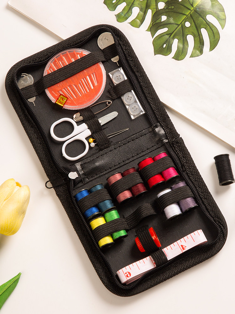Naaidoos - Draagbare Naaidoos met Multicolor Draad & Accessoires