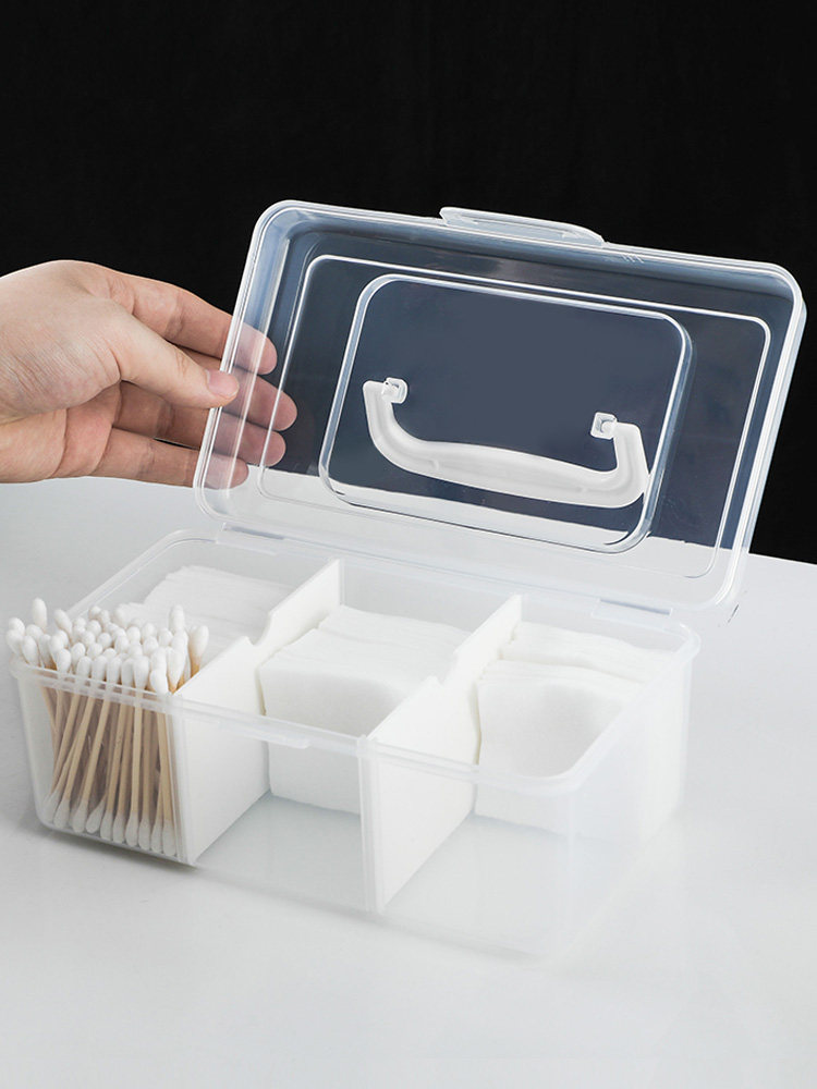 Transparent Medical Box - Portable First Aid Storage