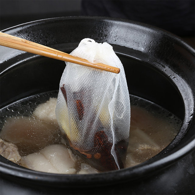 100 pieces of 10*12cm non-woven braised material bag filter bag tea bag ...