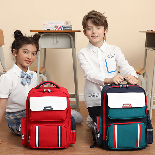 Elementary school students' schoolbags, girls' children's first, second ...
