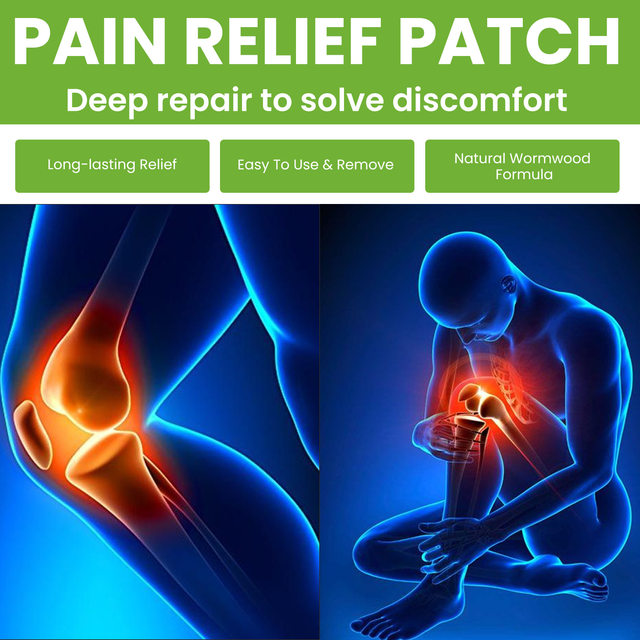EELHOE Mugwort Pain Relief Patch relieves pain in joints, lumbar spine ...