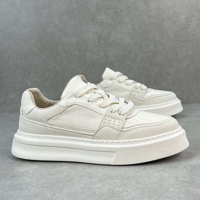 Men's shoes niche black and white panda -colored sports tide shoes 2024 ...