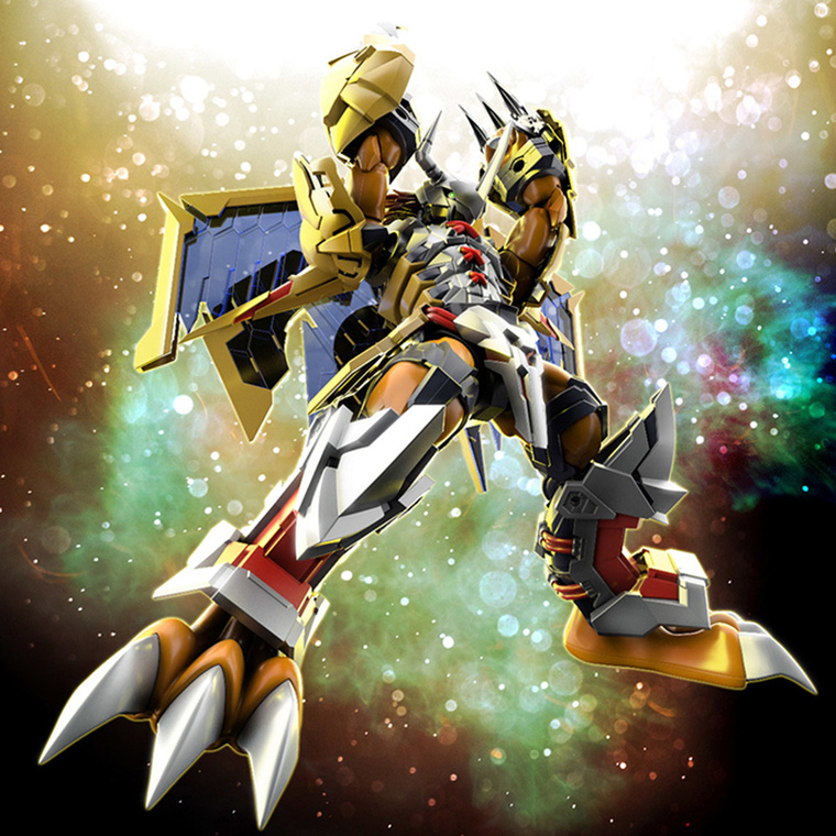 Bandai battlegreymon assembled figure frs x antibody