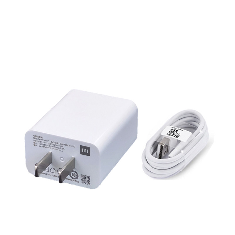 Chargeur rapide USB 18W Xiaomi - Miui Redmi Note 8 Pro/CC9/9SE