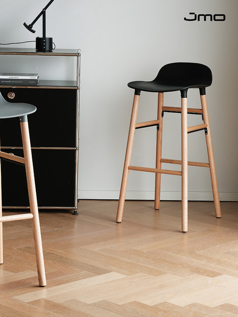 Jianmo Designer Bar Stool Modern Simple Bar Chair Cafe Care Bar Stool ...