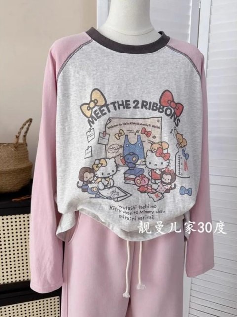 Spring New Modern Modern Permail Loose Loose Large size top Korean ...