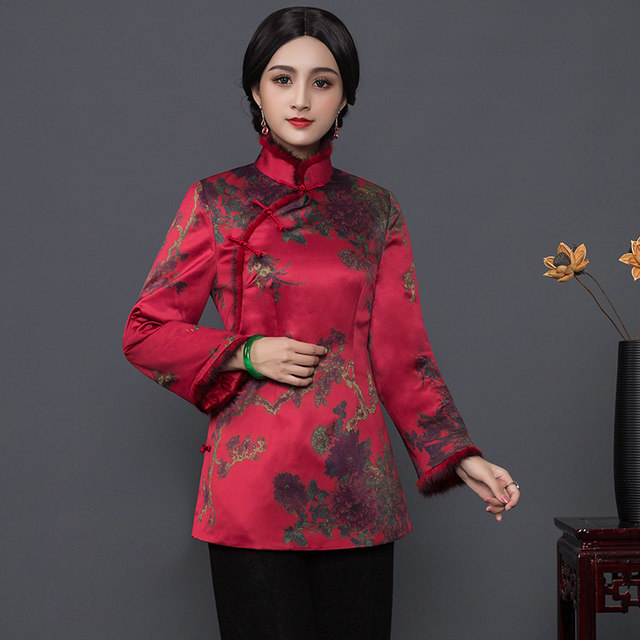 Women's Tang suit 2023 new improved fashion Chinese red New Year ...