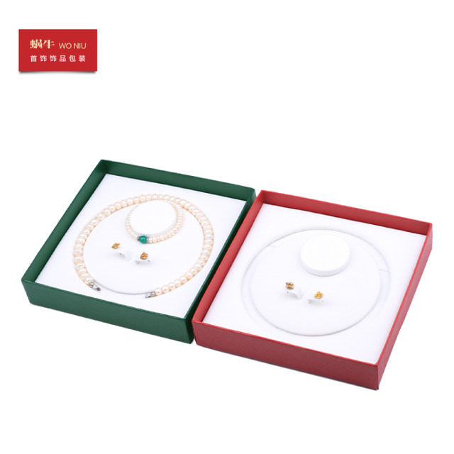 09ZZH pearl necklace box pearl box storage box jewelry gift box ...