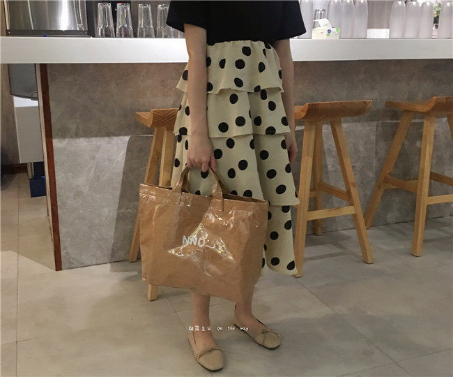 Túi xách PVC phong cách Hàn Quốc - Túi đeo vai đơn giản Ulzzang