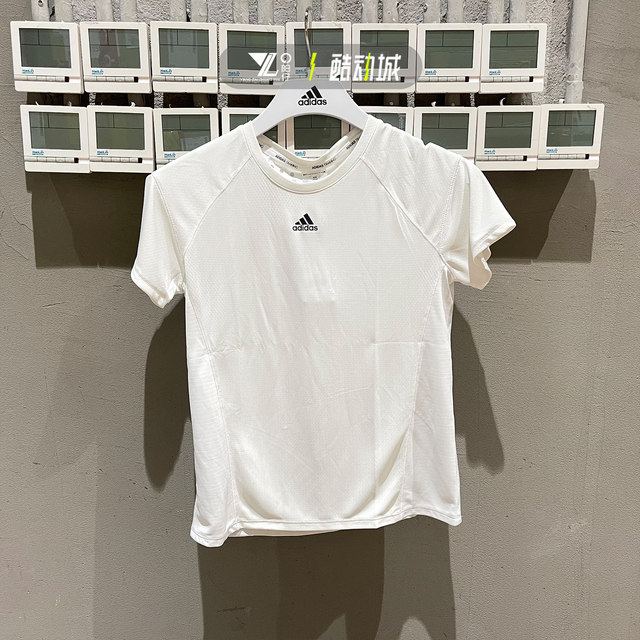 Adidas women's short -sleeved sports casual breathable T -shirt ...