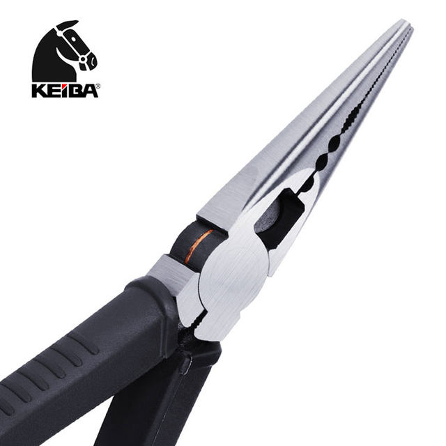 Japan's original KEIBA Horse brand imported alloy shaft tip pliers bearing type tip pliers ...