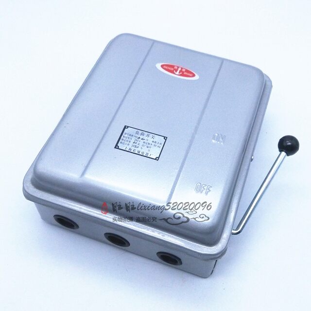 Iron shell switch HH4-60/3 three-phase three-line closed load switch ...