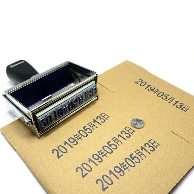 Carton coding machine large manual production date coding machine woven ...