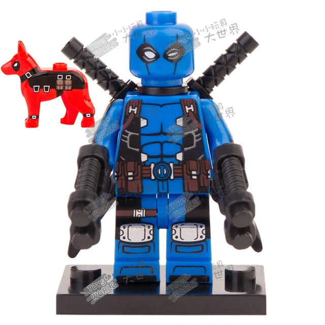 Reunion 4 Super Hero KT1030 Deadpool Deadpool assembled building blocks