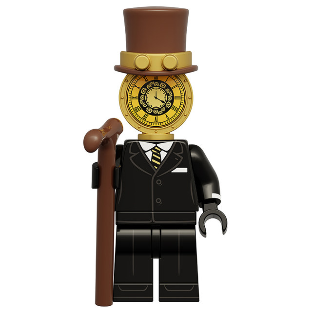 Compatible with LEGO Titan Clock Man Electric Drill Man Universe Boy ...