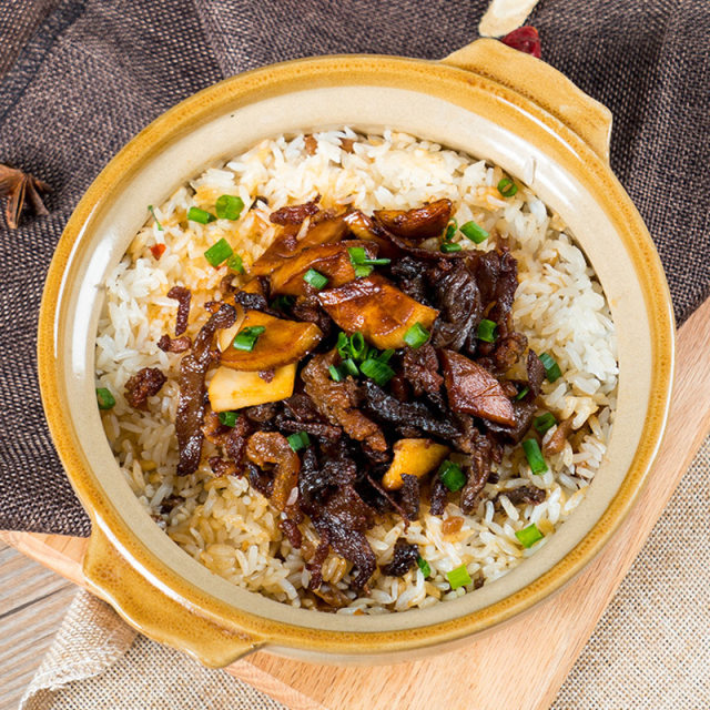 Self -Hi Potaco Pot, Cantonese Salva Mushroom Mushroom Beef Rice, Multi ...