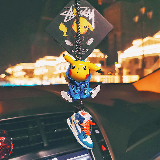 Internet celebrity Pikachu cartoon doll AJ shoes car aromatherapy ...