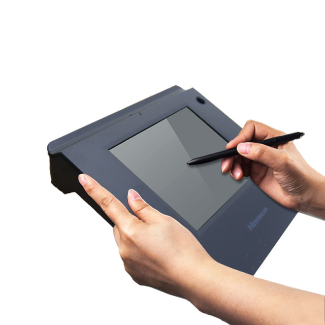 Hanwang electronic signature approval screen ESP560 paperless signature ...