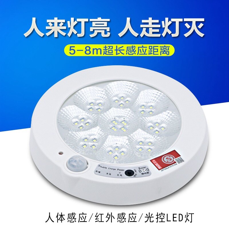 LED Sound-Activated Induction Ceiling Light-Controlled Corridor ...