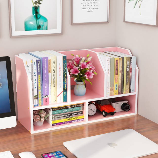 Simple bookshelf desktop storage rack children's storage small multi ...
