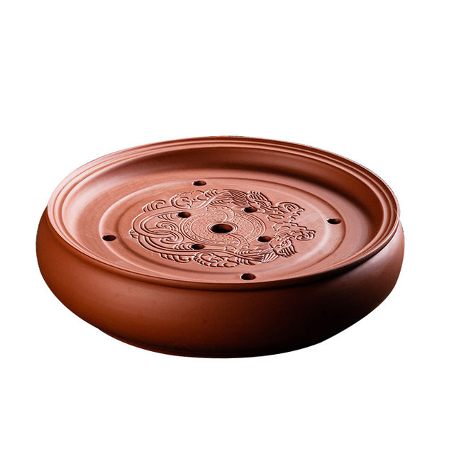 Zisha Ceramics Kung Fu Tea Steel Storage Tea Disk Home Modern Simple ...