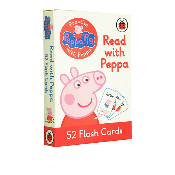 Peppa Pig English Original Peppa Pig Flash Cards On The Peppa Pig Word ...
