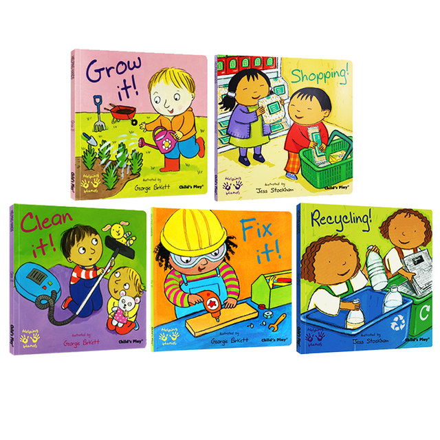 Original English picture book Wu Minlan's book list HelpingHands good ...