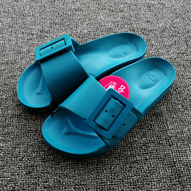 Thailand imported MONIGA lightweight EVA one-word women's slippers for ...