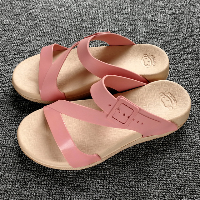 MONIGA imported from Thailand, summer casual women's slippers, indoor ...