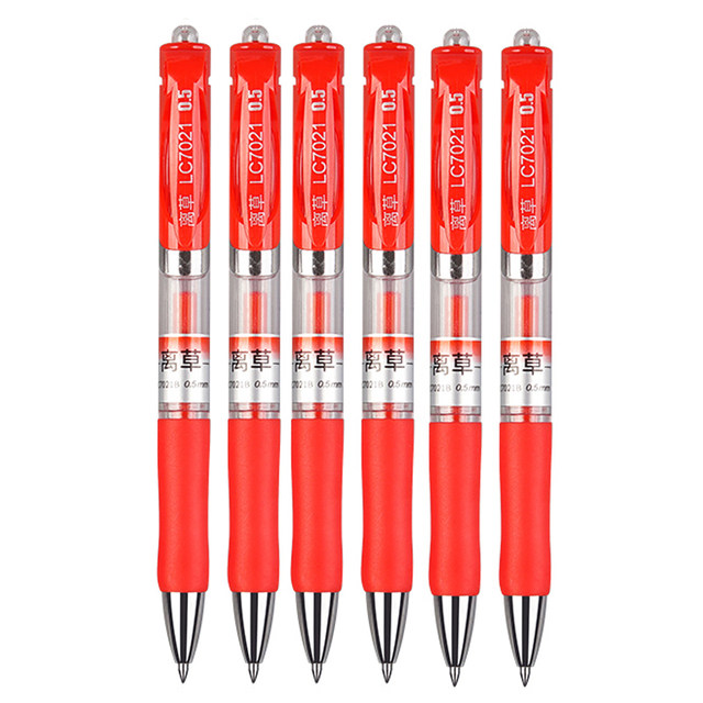 60 pieces of red pens, press-type students, special teachers for ...