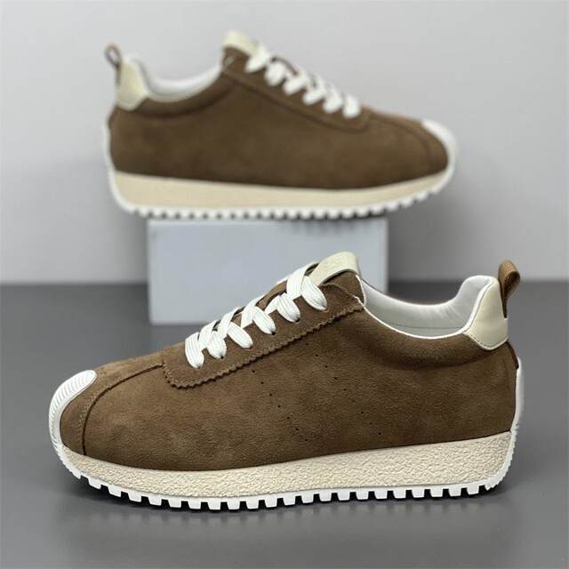 European men's shoes 2025 Spring and Autumn New versatile thick sole ...