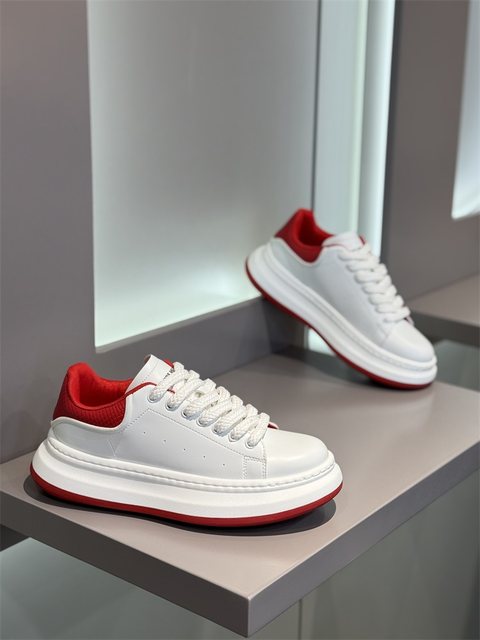 High-end light luxury white shoes for men 2025 spring new versatile ...