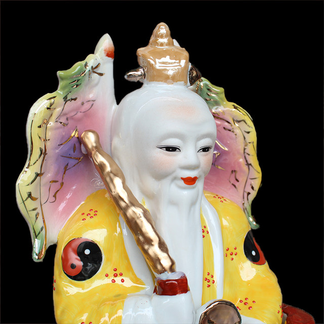 Painted Jiang Ziya Jiang Taigong, the statue of Buddha statue of Buddha ...