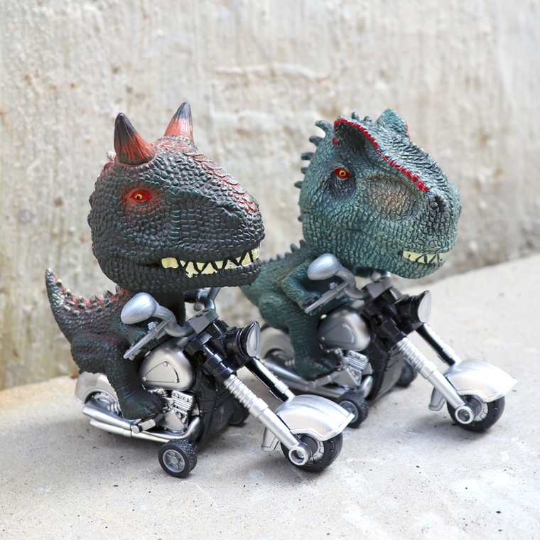 Animal locomotive dinosaur locomotive motorcycle model toy inertial car ...