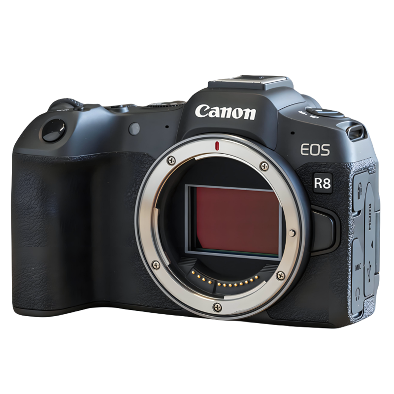 Canon EOS R8 full-frame mirrorless camera flip-screen selfie 6K super ...