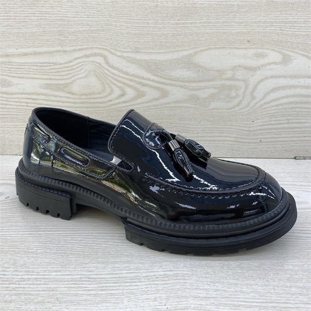 Broken -code shoe special leather men's toe -toe layer cowhide cow ...