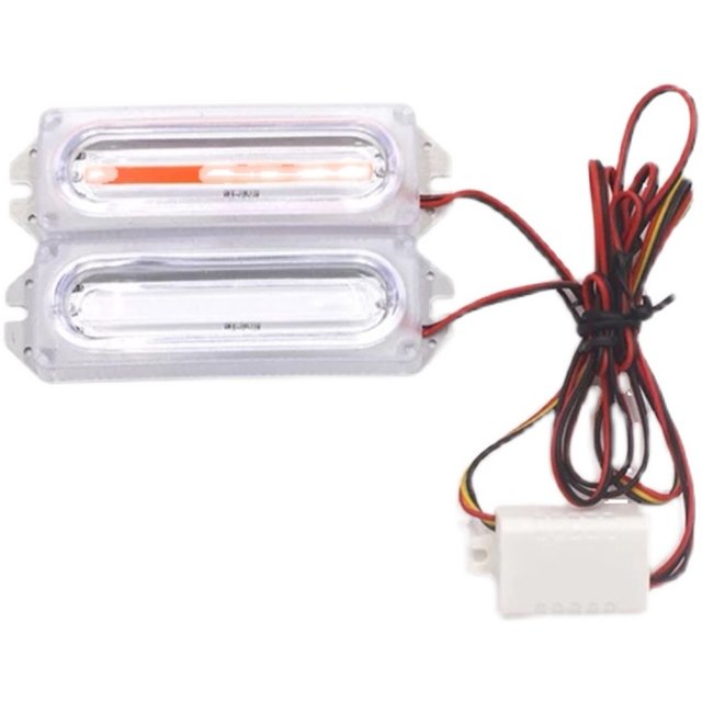 Electric motorcycle decorative light 12V48V battery car LED color light ...