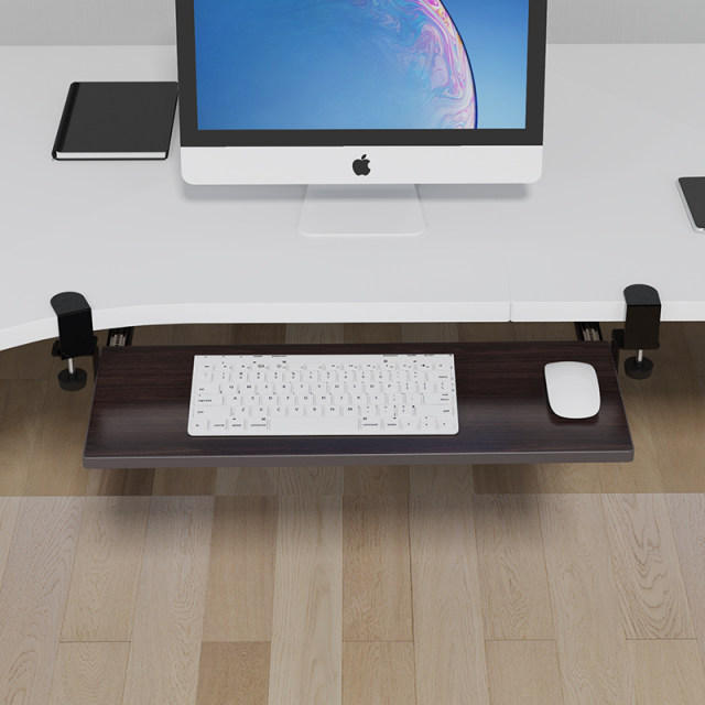 Keyboard tray, punch-free drawer under the table, mouse slide rail ...