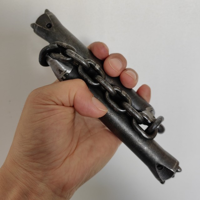 Special hard tungsten alloy steel meteor gallbladder nunchaku sleeve ...