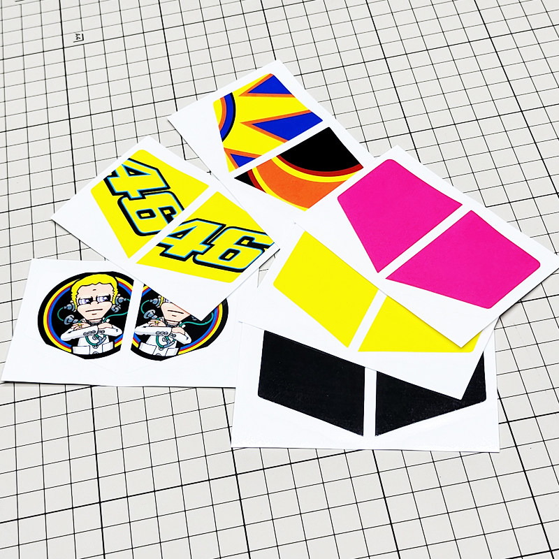 Cardi Sticker is suitable for AGV helmet lenses, stickers, Motorcycle ...