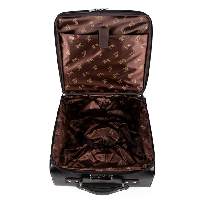 Business men's trolley case small suitcase universal wheel boarding ...