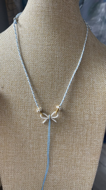 Handmade weaving in the princess necklace editing rope semi -finished ...