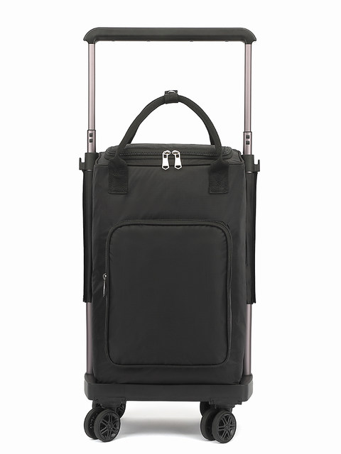 New Japanese-Style Trolley Shopping Cart Wide Trolley Portable Shopping ...