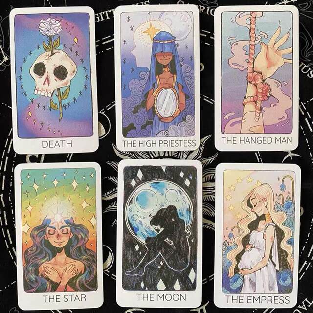 Spirit Eye Luo Tower BritsThird Tarot 78 third eye taro tower luo cards ...
