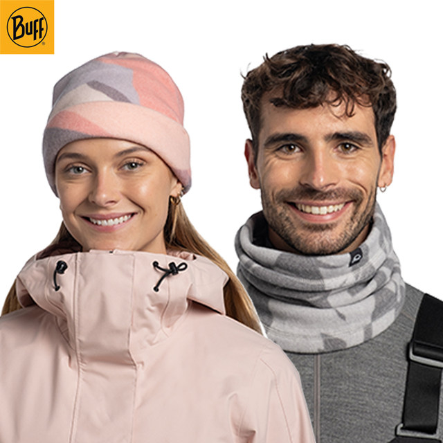 BUFF new autumn and winter outdoor fleece scarf, windproof, warm and ...