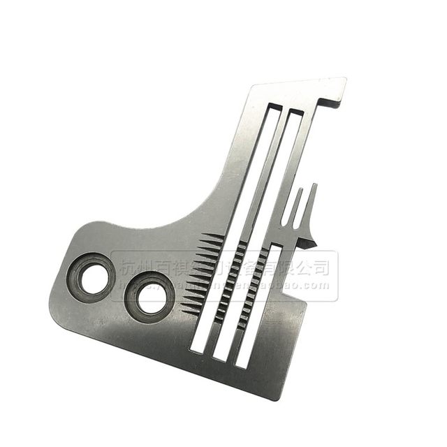 700 four-thread overcoat machine needle plate modified dense copy dense ...
