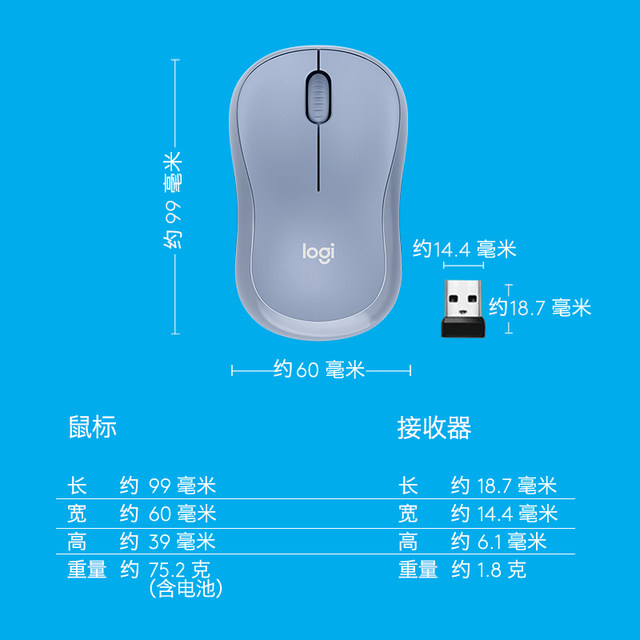 National Logitech M221 Silent Wireless Mouse Laptop Boys and Girls ...